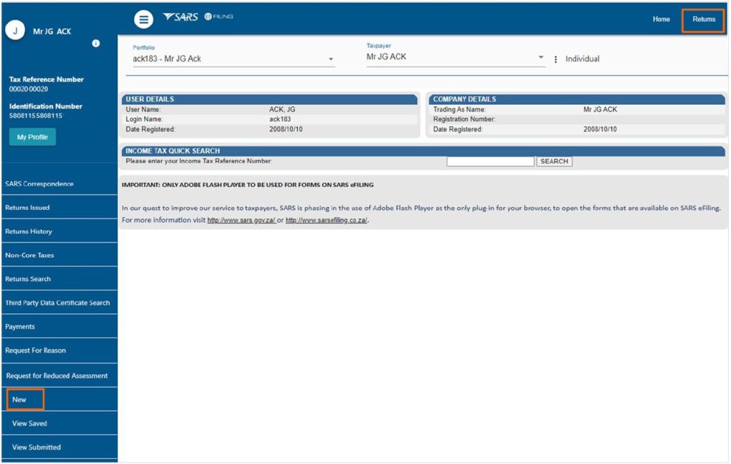 Guide to Submit Request for Reduced Assessment (RRA01) via eFiling for ...