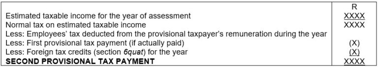Guide to Provisional Tax | South African Revenue Service