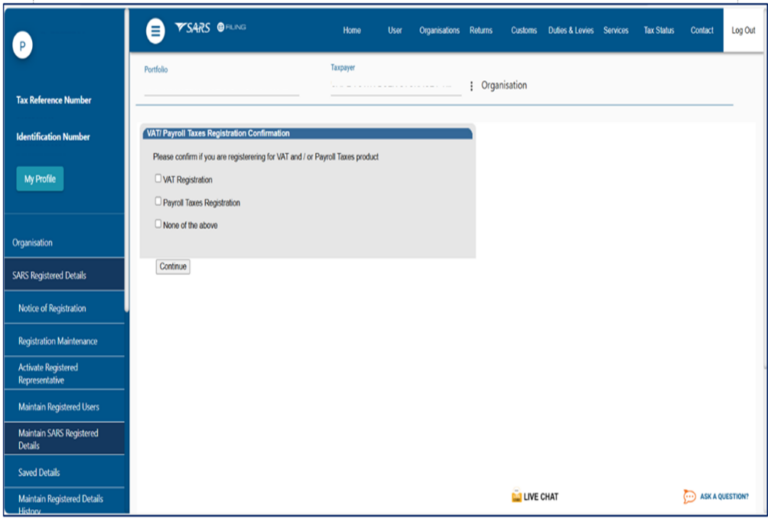 Guide to Complete the Registration, Amendments and Verification Form ...