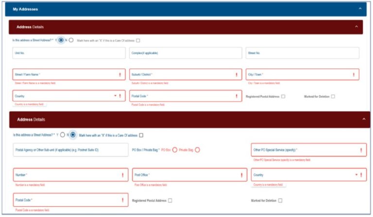 Guide to Complete the Registration, Amendments and Verification Form ...
