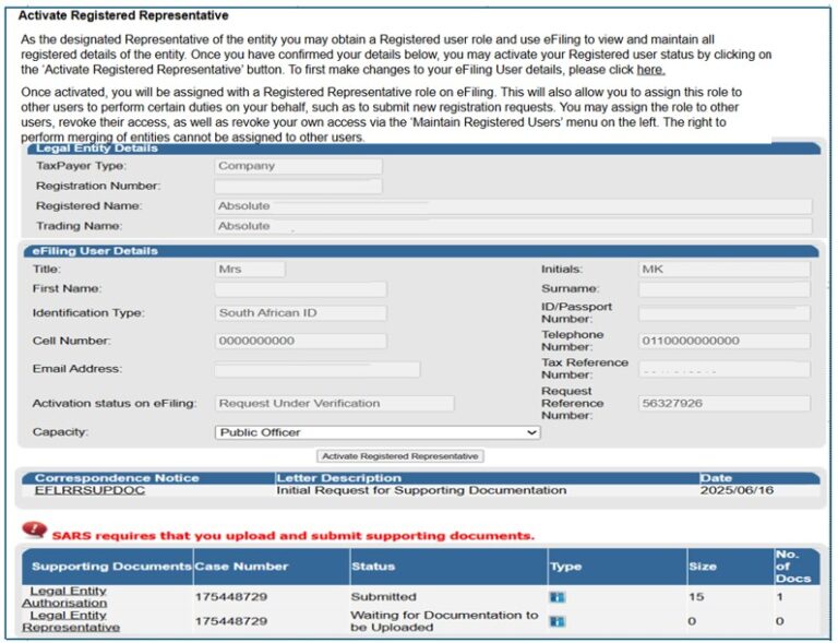 Guide to Complete the Registration, Amendments and Verification Form ...