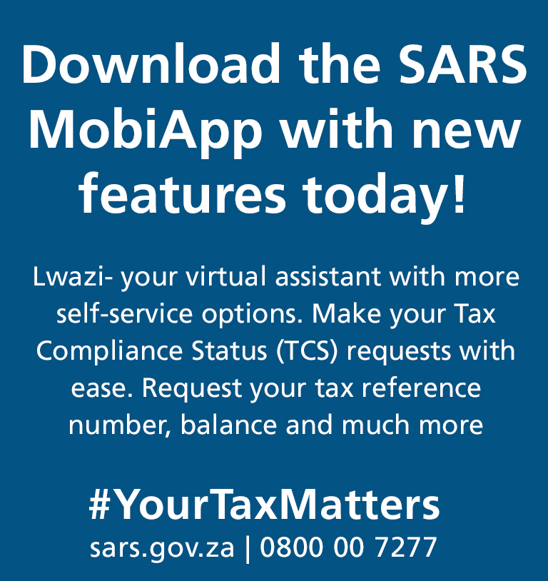 South African Revenue Service – At your Service
