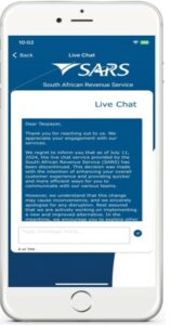 Guide to Services offered via the SARS MobiApp | South African Revenue ...