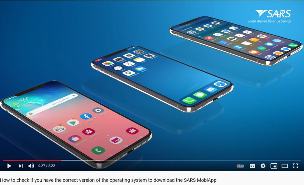 SARS Mobi-App | South African Revenue Service