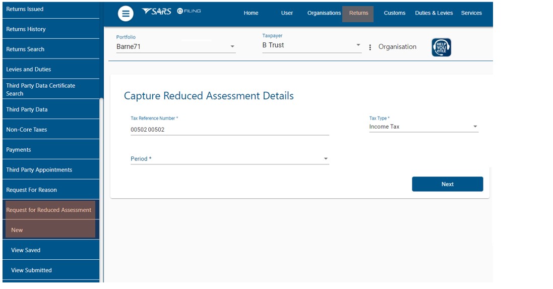 Guide to Submit Request for Reduced Assessment (RRA02) via eFiling for ...