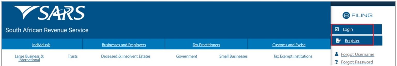 Guide to the Tax Compliance Status functionality on eFiling | South ...