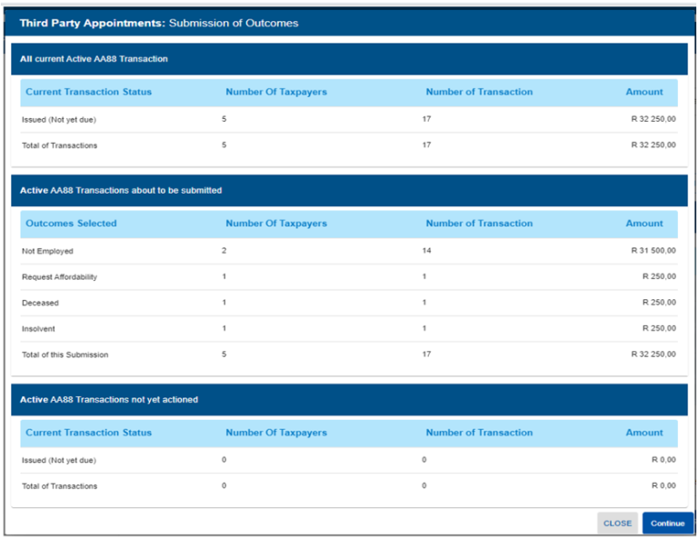 Third Party Appointment (AA88) e@syFile™ TC Employer Guide | South ...
