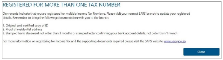 Guide to submit your Individual Income Tax Return via eFiling | South African Revenue Service