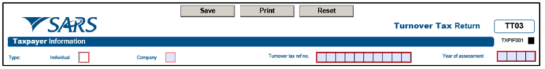 Guide to Administration of Turnover Tax | South African Revenue Service