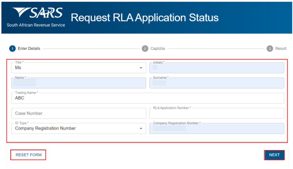 Guide to Customs and Excise SARS Online Query System (SOQS) | South African Revenue Service