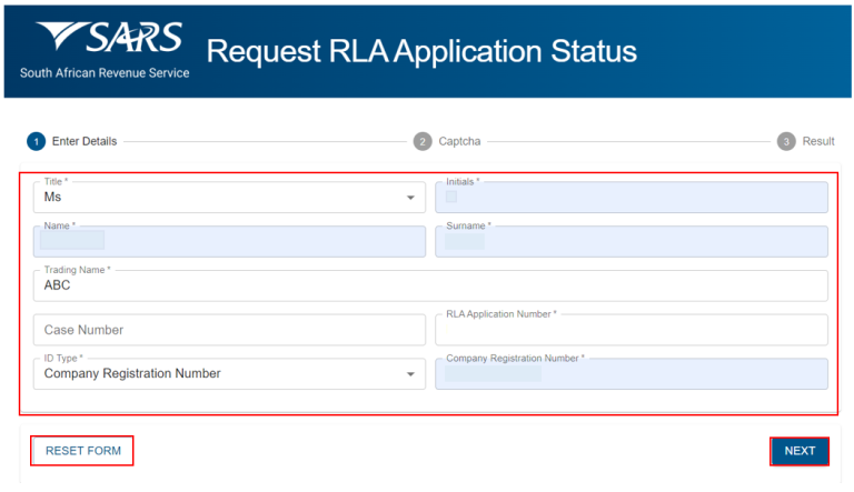 Guide to Customs and Excise SARS Online Query System (SOQS) | South ...