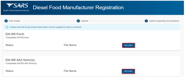 Guide to Customs and Excise SARS Online Query System (SOQS) | South ...