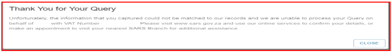Guide to Customs and Excise SARS Online Query System (SOQS) | South ...