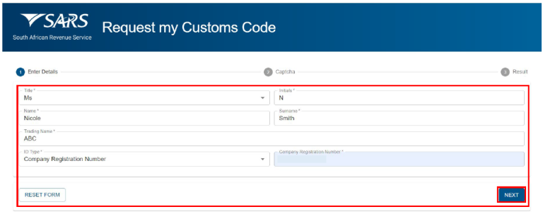 Guide to Customs and Excise SARS Online Query System (SOQS) | South ...