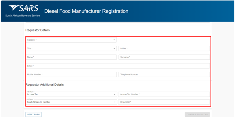 Guide to Customs and Excise SARS Online Query System (SOQS) | South ...