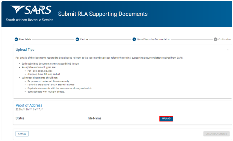 Guide to Customs and Excise SARS Online Query System (SOQS) | South ...