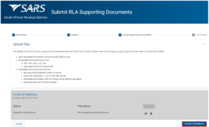 Guide to Customs and Excise SARS Online Query System (SOQS) | South ...