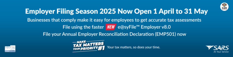 SARS Home | South African Revenue Service