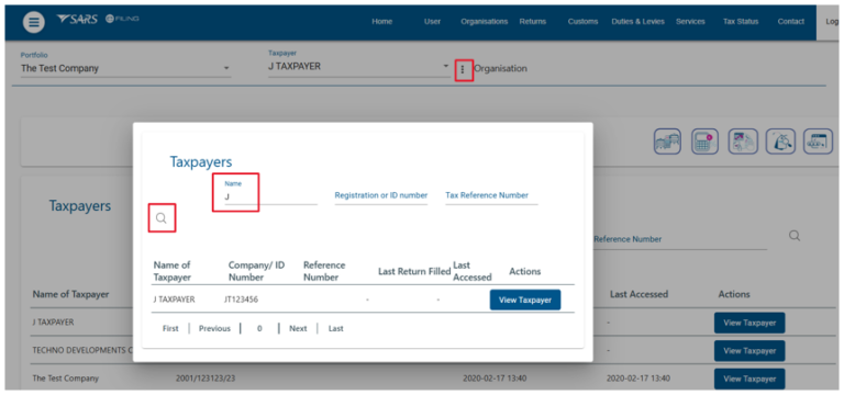 Guide to Register for eFiling and Manage your User Profile | South ...