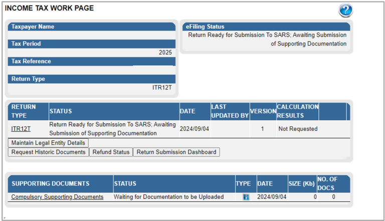 Step by Step Guide to Complete your Trust Return via eFiling | South ...