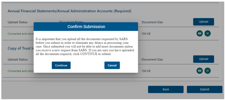 Step by Step Guide to Complete your Trust Return via eFiling | South ...
