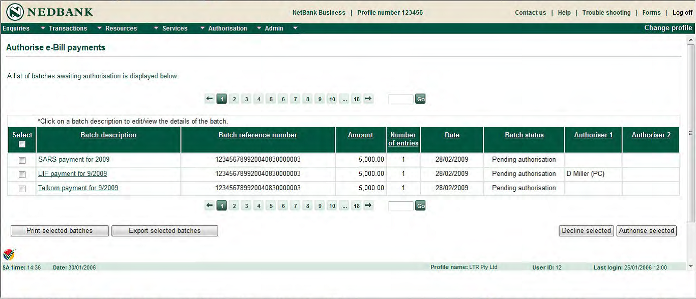 NetBank | South African Revenue Service