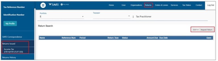 Guide to Complete the Company Income Tax Return ITR14 via eFiling ...