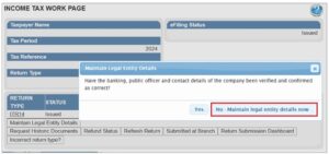 Guide to Complete the Company Income Tax Return ITR14 via eFiling ...