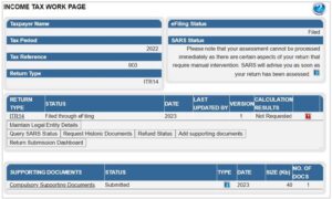 Guide to Complete the Company Income Tax Return ITR14 via eFiling ...