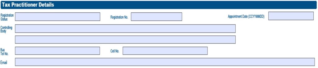Guide to Complete the EI1 Application Form | South African Revenue Service