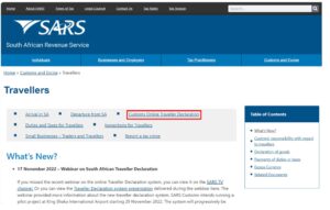 Guide to SATMS Through SARS Website | South African Revenue Service