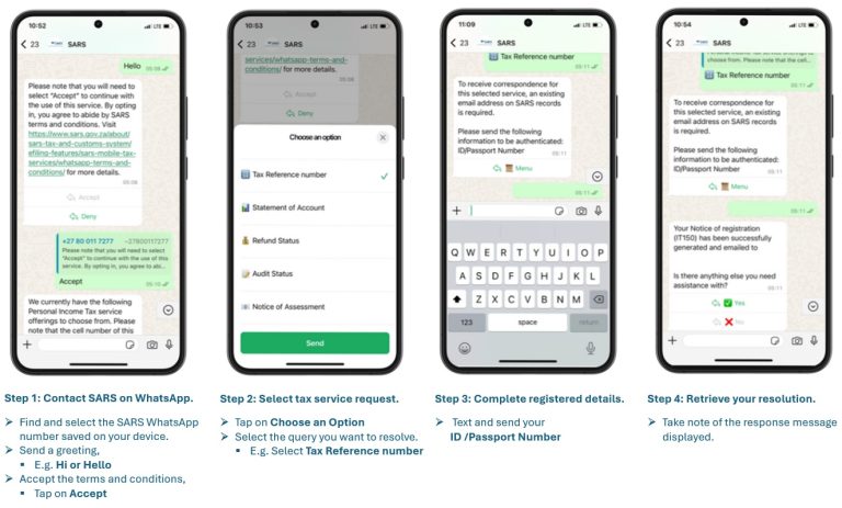 SARS Mobile Tax Services | South African Revenue Service