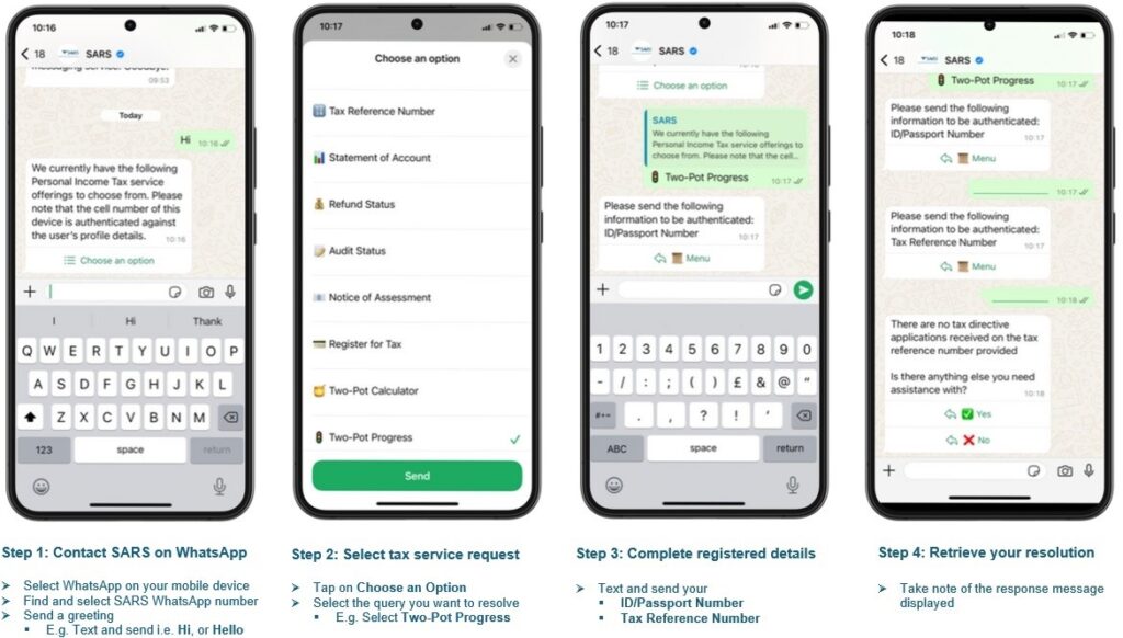 SARS Mobile Tax Services | South African Revenue Service