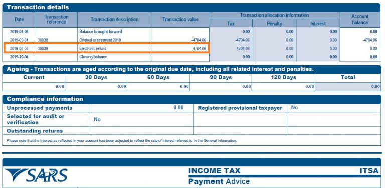 FAQ: Can I see my refund amount and payment date or the payment due ...