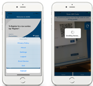 Guide to Register for the use of the SARS MobiApp | South African ...