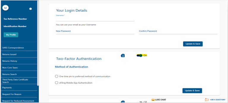Guide to Register for the use of the SARS MobiApp | South African ...