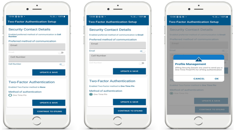 Guide to Register for the use of the SARS MobiApp | South African ...
