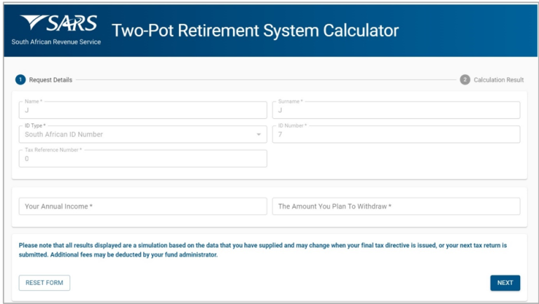 Guide to the Tax Directive Functionality on eFiling | South African ...