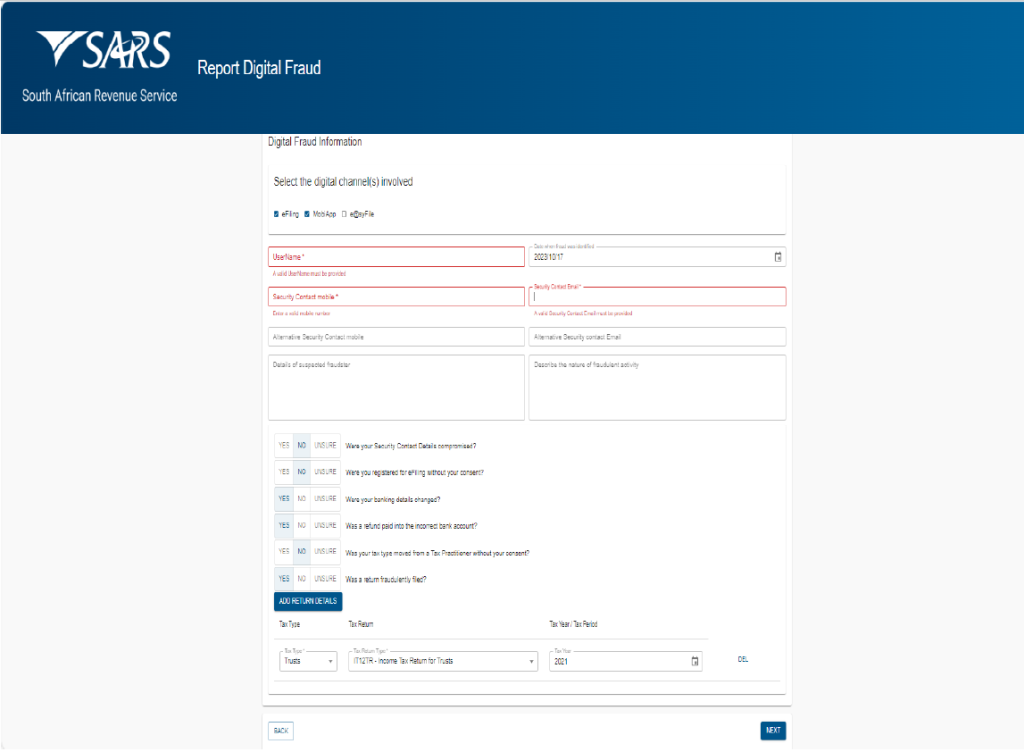 Guide to the SARS Online Query System (SOQS) | South African Revenue ...