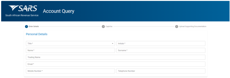 Guide to the SARS Online Query System (SOQS) | South African Revenue ...