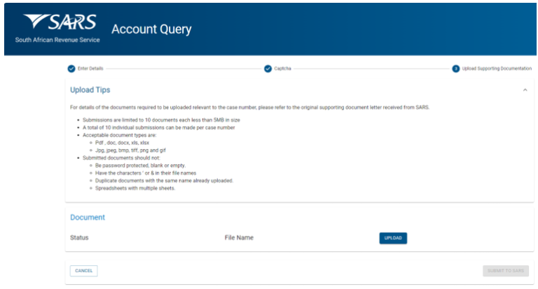 Guide to the SARS Online Query System (SOQS) | South African Revenue ...