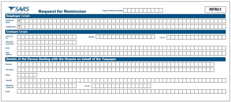 Guide to submit a dispute via eFiling | South African Revenue Service