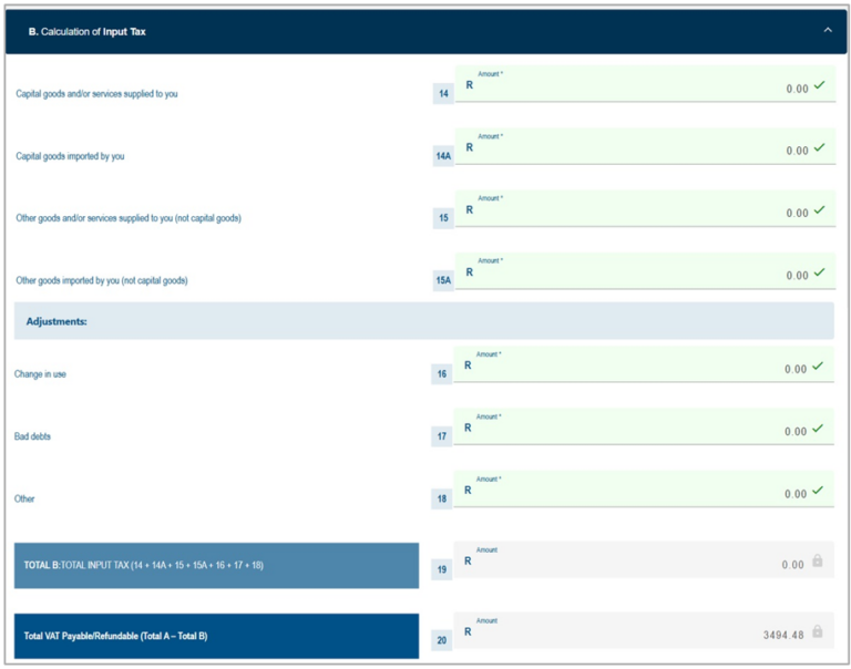 Guide to Completing the Value-Added Tax (VAT201) Return | South African ...