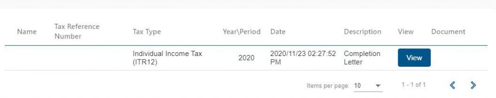 SARS Correspondence on e-Filing | South African Revenue Service
