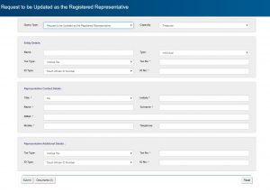 Registered Representatives | South African Revenue Service
