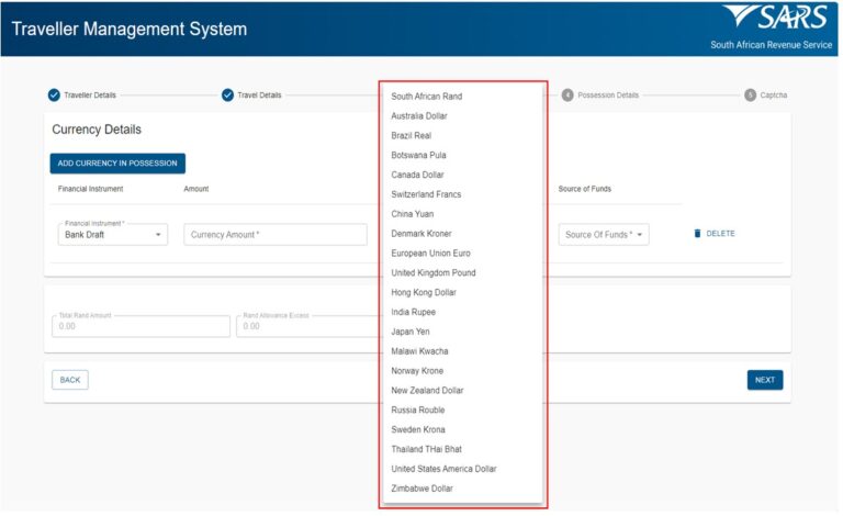 Guide to SATMS Through SARS Website | South African Revenue Service