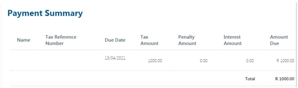 Guide to Bulk and Additional Payments on eFiling | South African Revenue Service