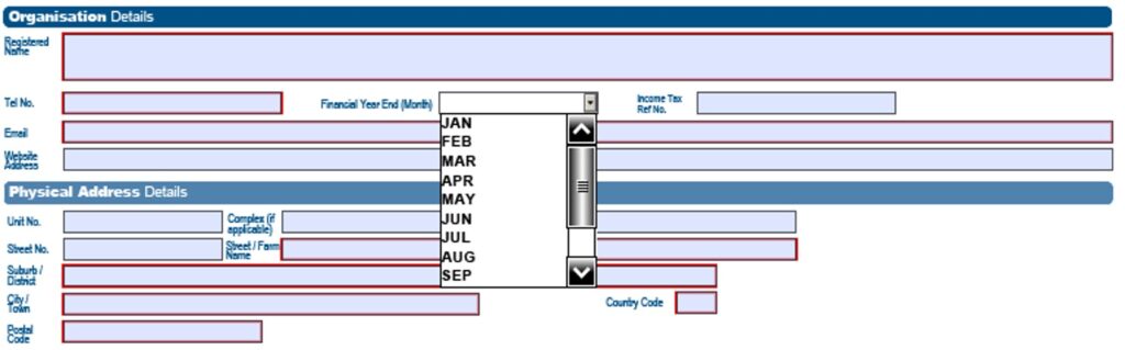 Guide to Complete the EI1 Application Form | South African Revenue Service