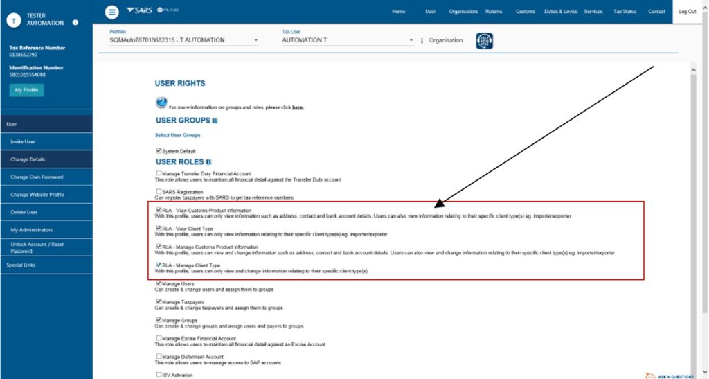 Guide to Customs Trader Portal for Registration, Licensing and ...