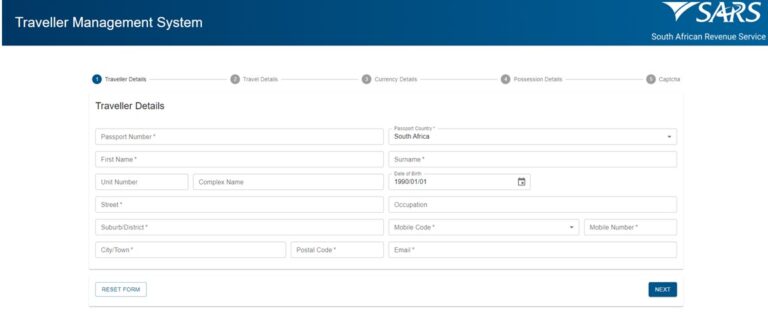 Guide to SATMS Through SARS Website | South African Revenue Service